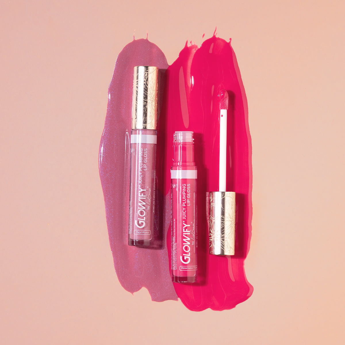 Glowify Juicy Plumping Pink Pucker Lip Gloss Duo – SeneGence