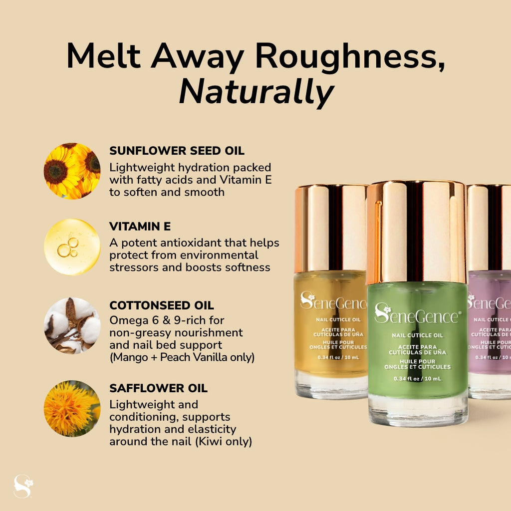 Hydrating Cuticle Oil Trio | Hydrating Nail & Cuticle Care – SeneGence